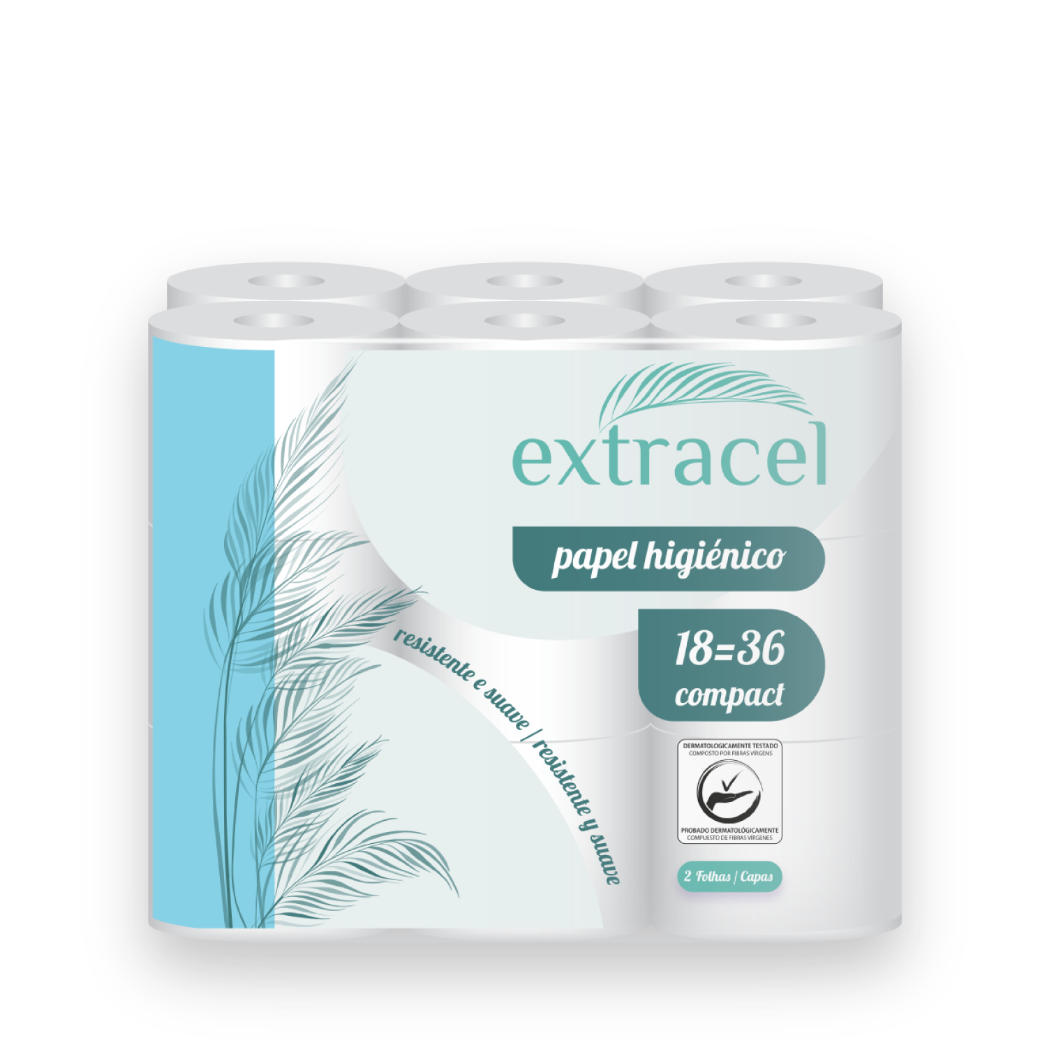 Extracel Compact Toilet Paper 18=36 Rolls - Unbeatable prices and fast ...